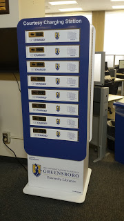 UNCG Libraries Suggestion Box: Charging station