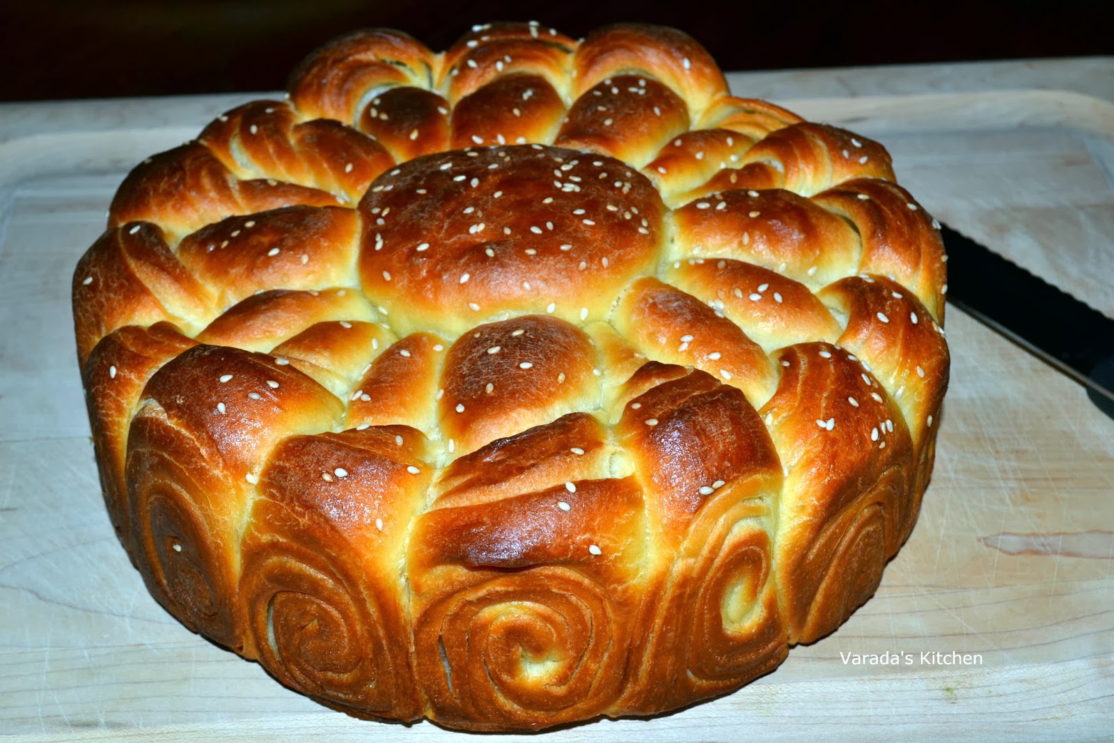 Bulgarian Sunflower Bread