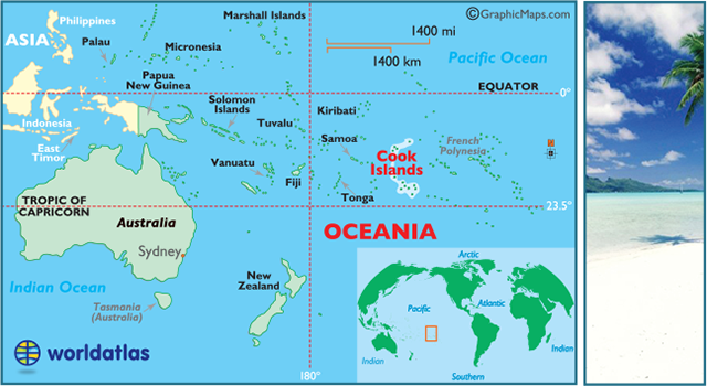 Un planeta lleno de islas: Islas Cook