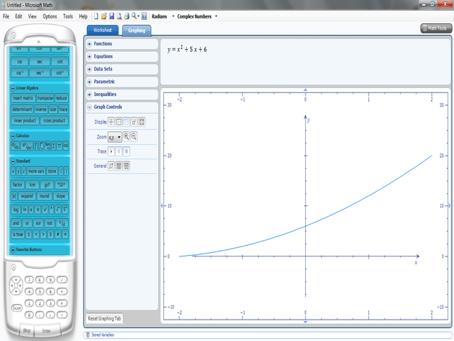 برنامجMicrosoft Math لحل مسائل الرياضيات المعقدة مع توضيح خطوات الحل - الموقع التعليمي ademweb.com