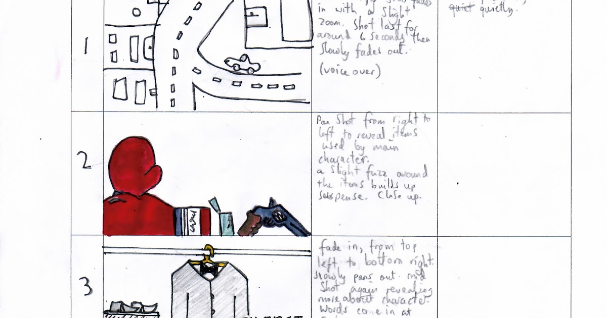 Jared || A2 Media: StoryBoards For Teaser Trailer.