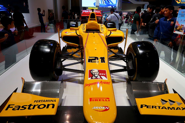 Mobil Formula 2 dan Lamborghini Impian Di Booth Pertamina GIIAS 2017 ...