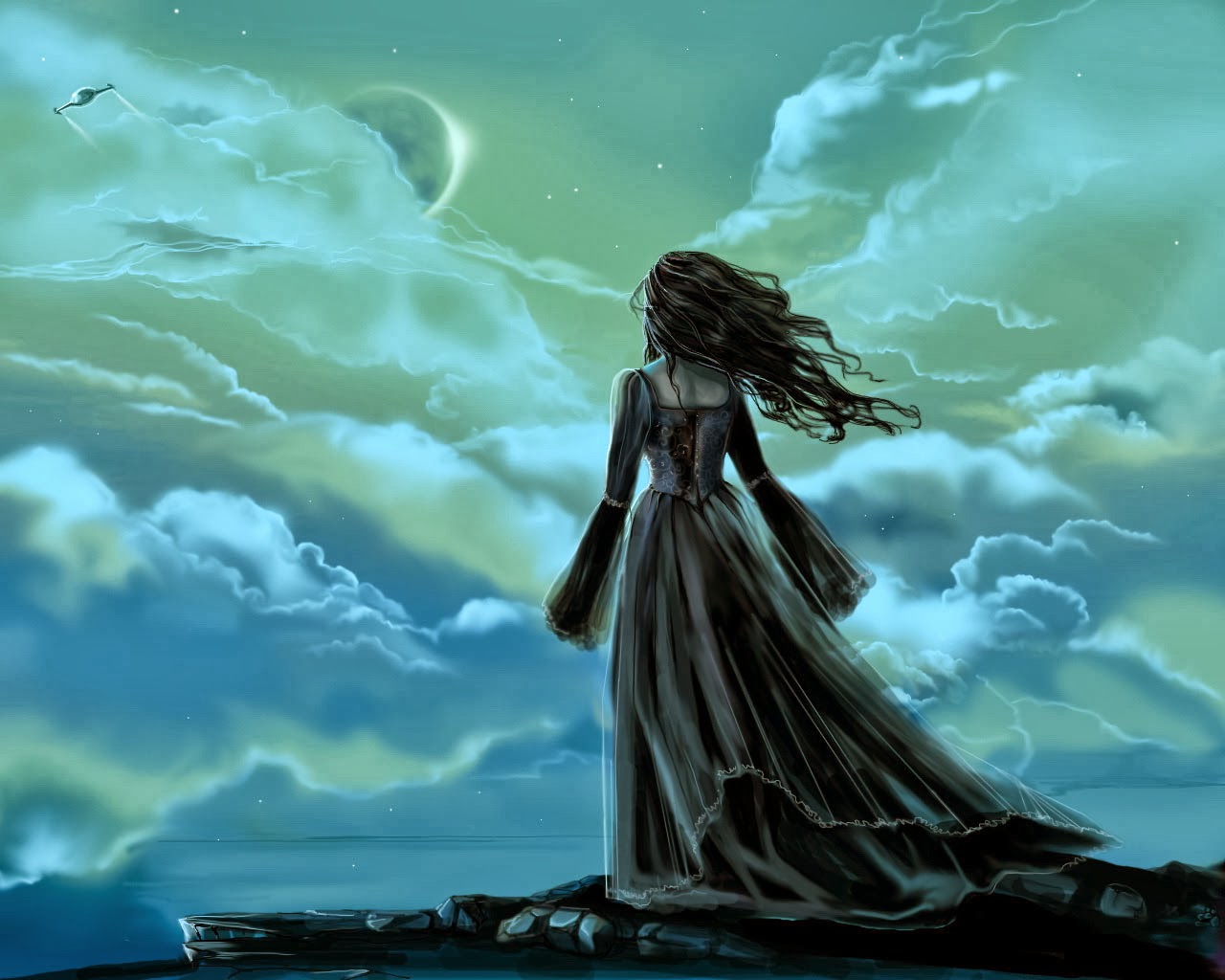 Fantasy Sad Wallpapers - Free Widescreen Wallpaper @ A Too Z Wallpapers