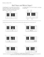 Miss Jacobson's Music: THEORY #10: HALF STEPS-WHOLE STEPS
