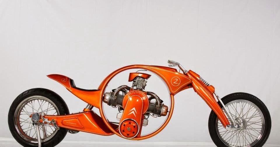 biker excalibur II: MOTO CITROEN 2CV by Derbidson 1vía Flyingpiston
