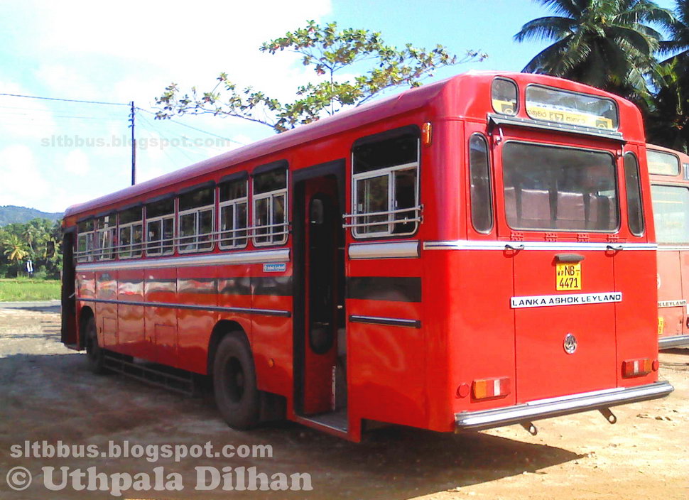 SLTB buses - ශ්‍රී ලංගම බස්: Ruby bodied Ashok Leyland Viking Turbo ...
