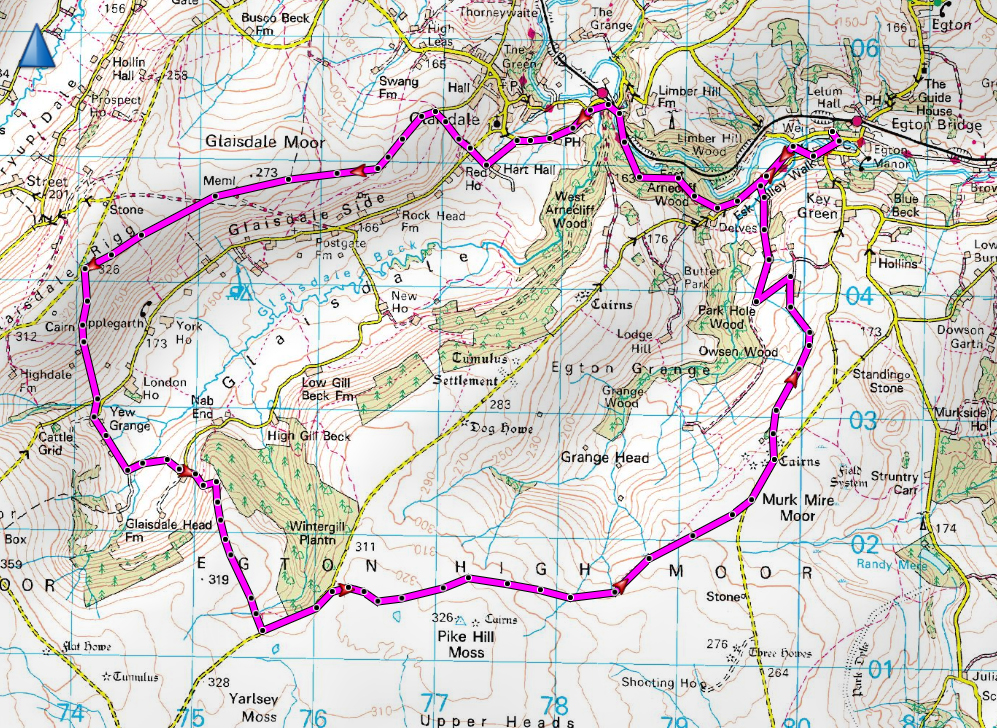 Egton Bridge & Glaisdale Rigg (North York Moors)