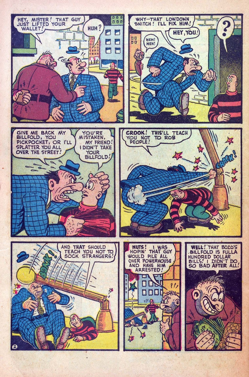 Four-Color Shadows: Powerhouse Pepper-Basil Wolverton-1947