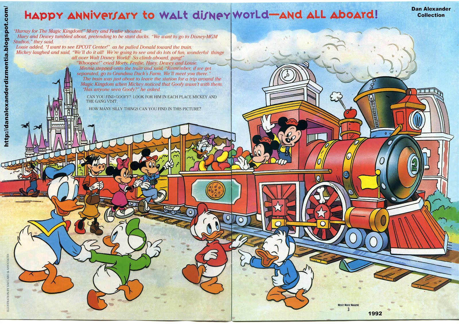 Dan Alexander Dizmentia: Minnie Moo And Clarabelle Cow At Walt Disney World