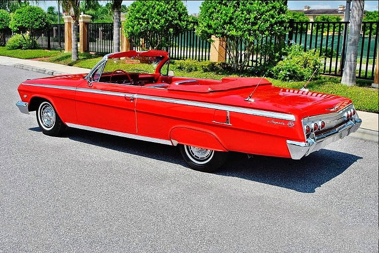 MUSCLE CAR COLLECTION : 1962 Chevrolet Impala SS Convertible