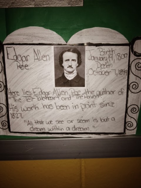 Simply Special Education: Author's Tombstone Projects