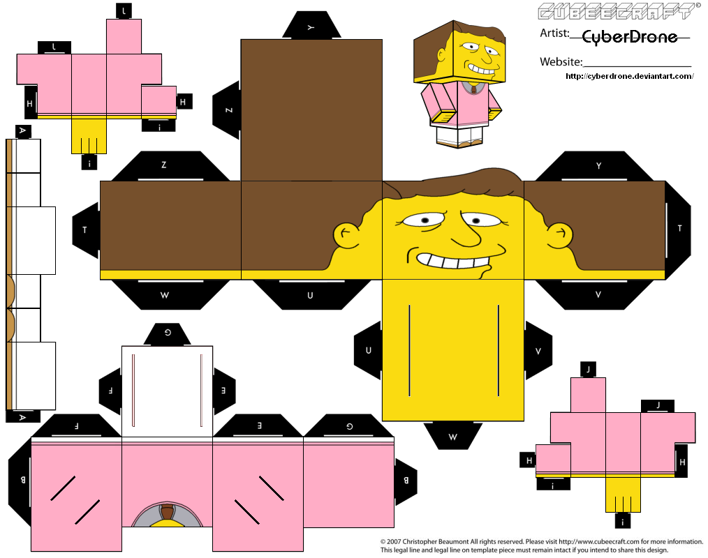 De cubeecraft y algo más: Cubeecraft de Los Simpsons