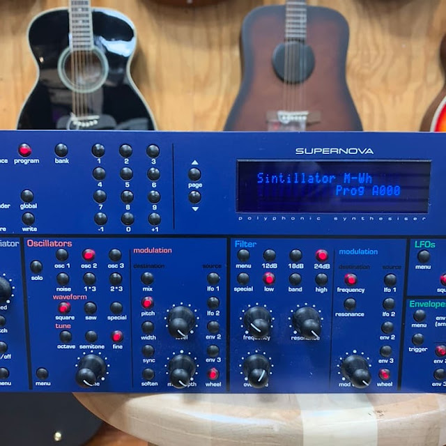 MATRIXSYNTH: Novation Supernova Rack SN 007387