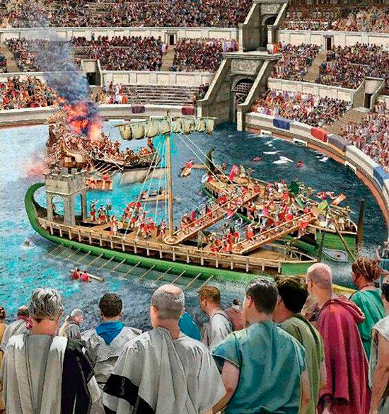 romanoimpero.com: LE NAUMACHIE