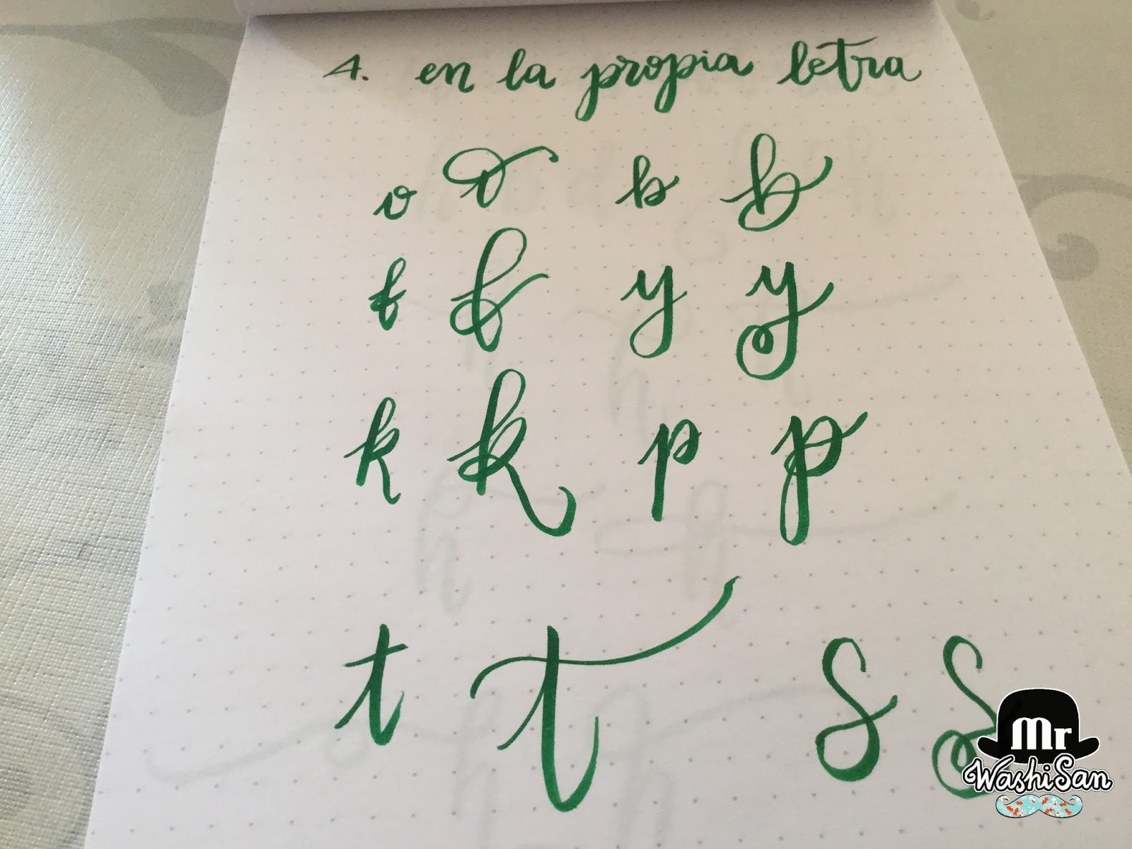 Mr WashiSan: 10 consejos para decorar con florituras tu lettering