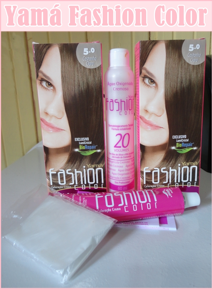 Mundinho da Tata : Testei: Coloração Fashion Color Yamá