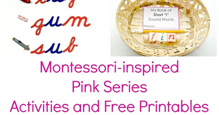 Montessori Pink Series Activities and Free Printables - Every Star Is ...