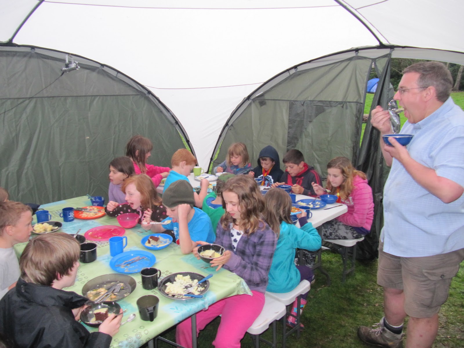 1st Meriden Scouts: Camp at Beaudesert