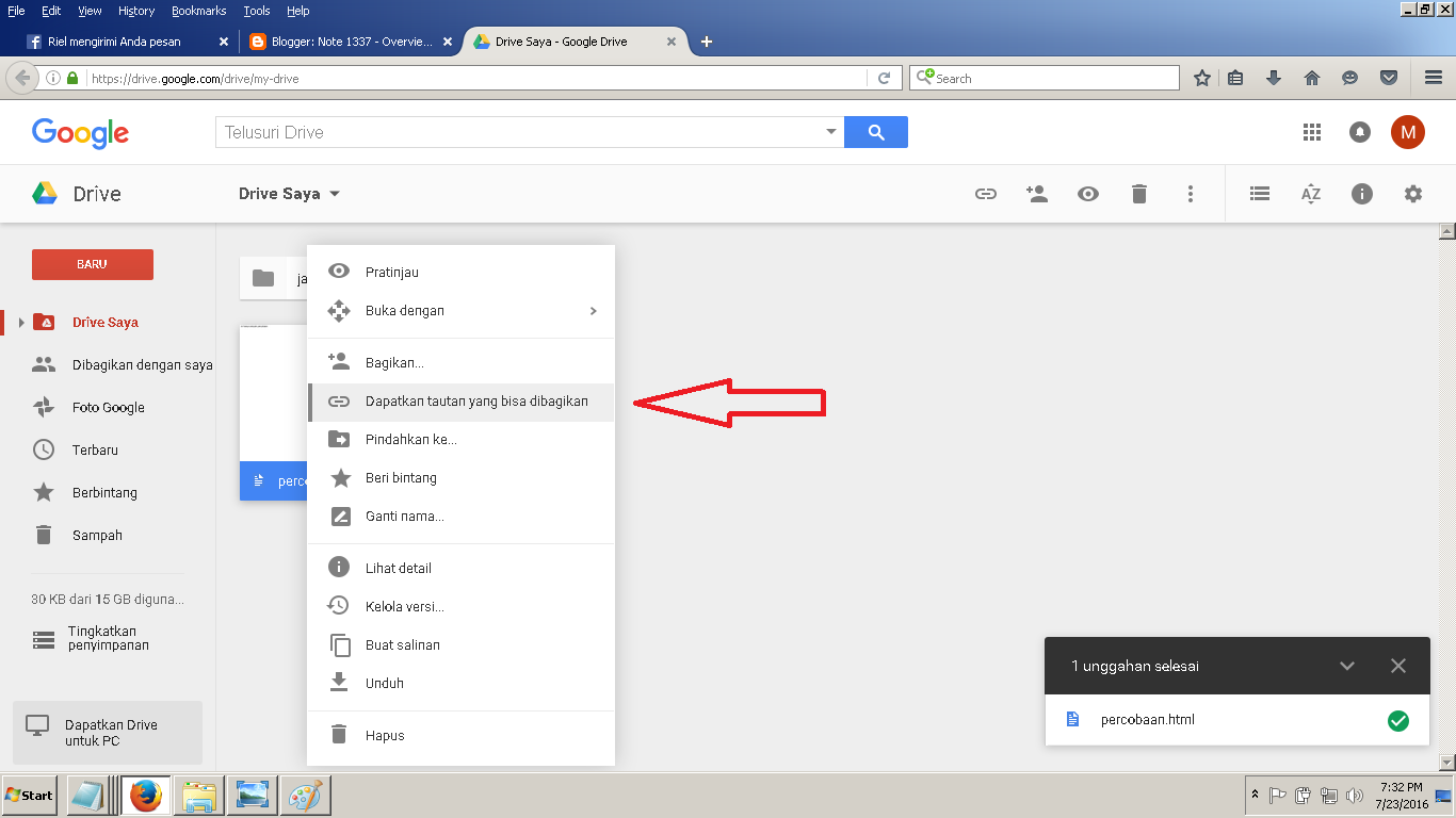 Cara Ngehosting File HTML, CSS, Javascript Di Google Drive