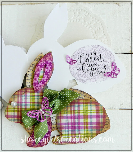 Shoregirl's Creations: Bunny Shape Card