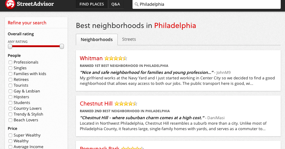 Whitman ranked best neighborhood; featured in PHG and Philadelphia ...