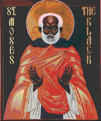 Saint August 28 : St. Moses the Black : Patron of #Africa