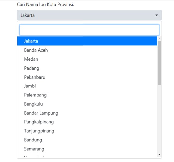 Membuat Pencarian Dalam Select Dengan Bootstrap Select - Belajar Webpedia
