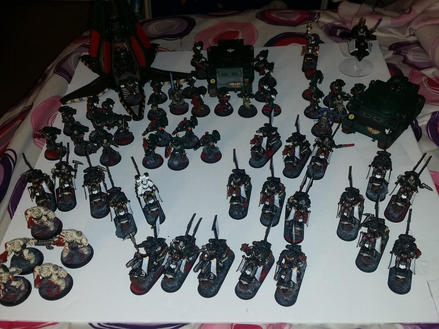 Warhammer 40k Orks (and more): The Inner Circle - Dark Angels complete!