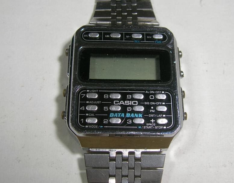 Calculator Watch Print: Casio CD-401 Revive