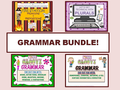 Twin Speech, Language & Literacy LLC: Grammar Bundle!! Plurals ...