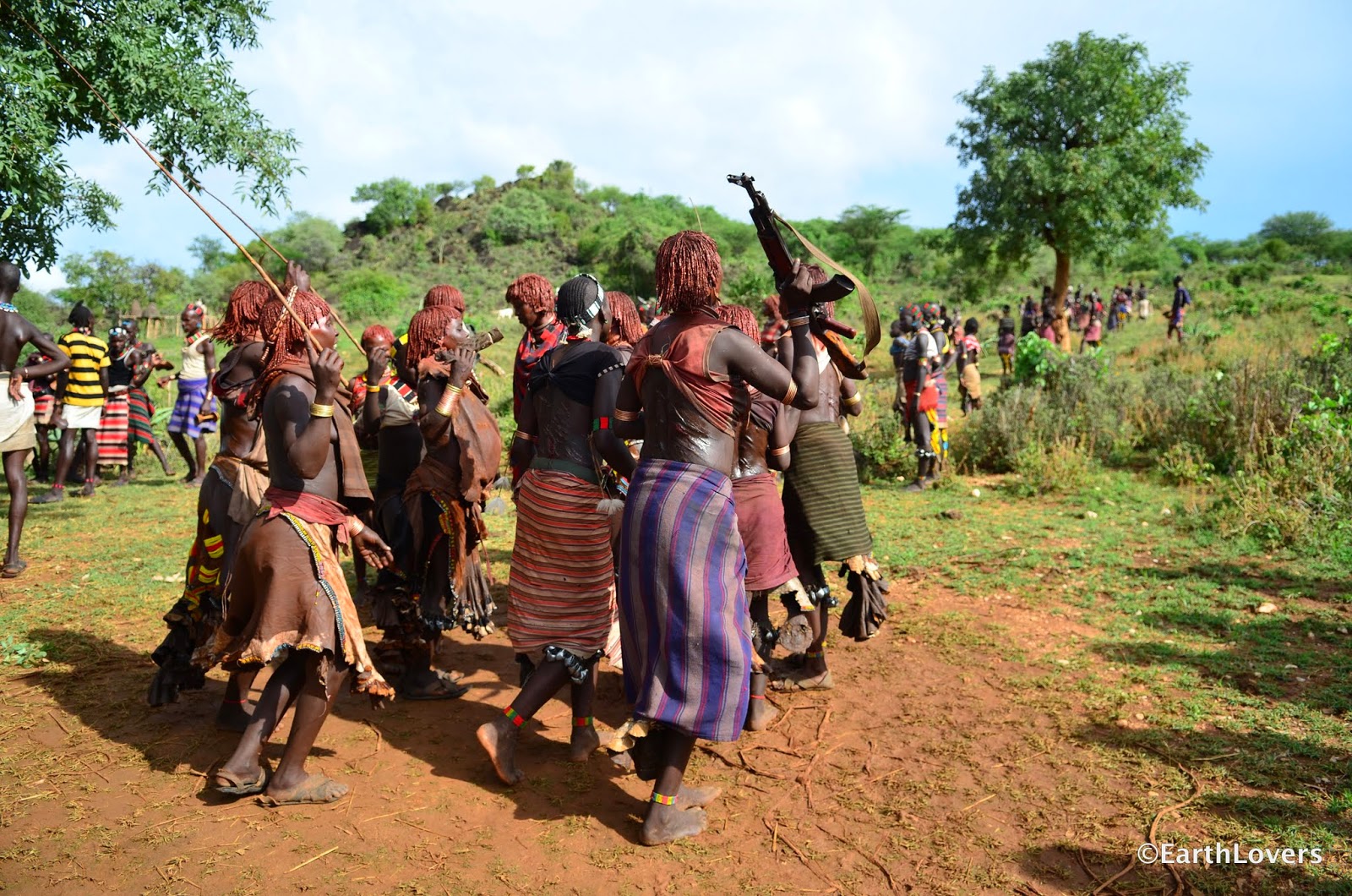 EarthLoversOnTour: The Hamar Tribe, The Bull Jump and My Horror / Die ...