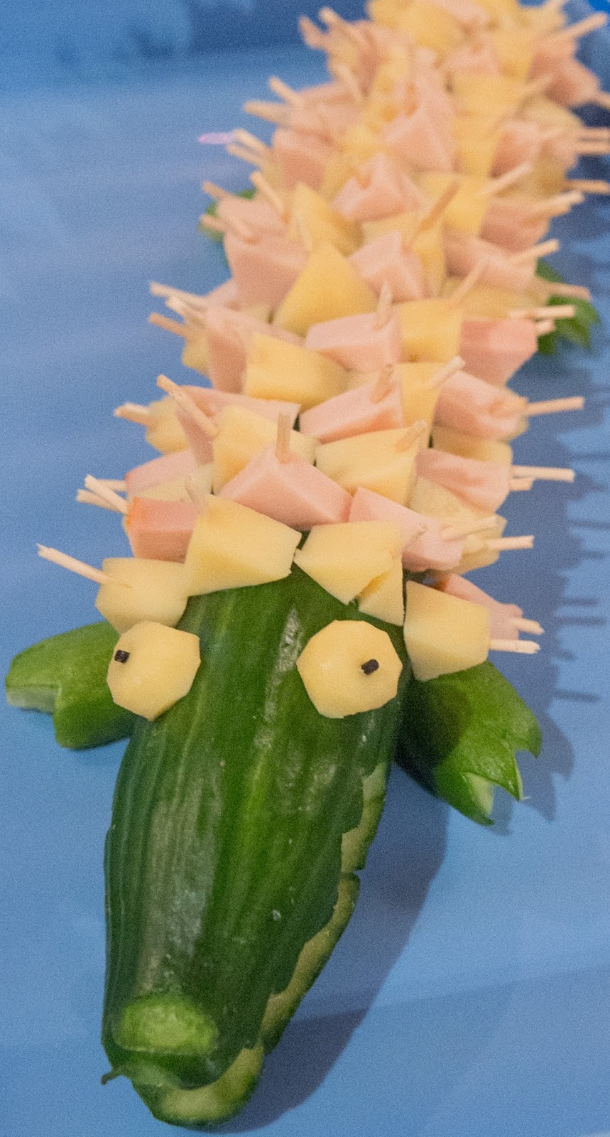 Fatias Douradas: Crocodile snack