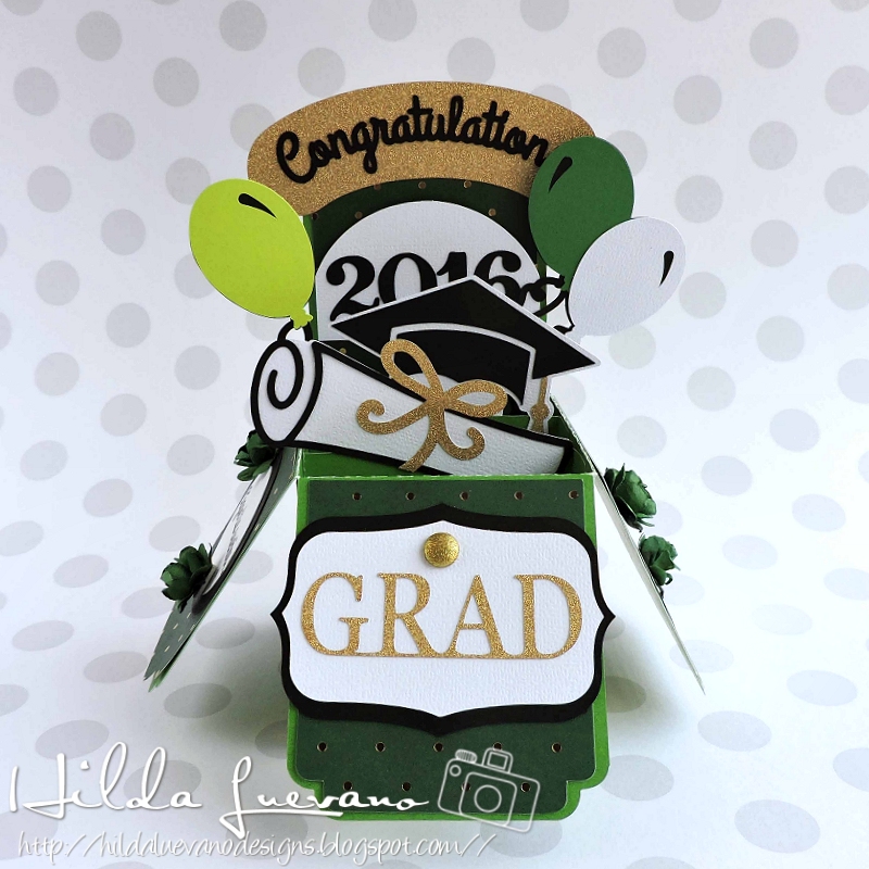 Snapdragon Snippets en Español: Tarjetas de Graduación / Box Card