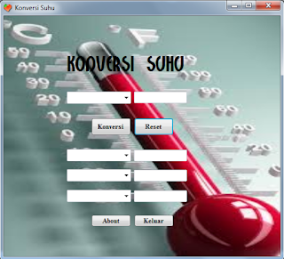 Cara membuat Program Konversi Suhu dengan Visual Basic