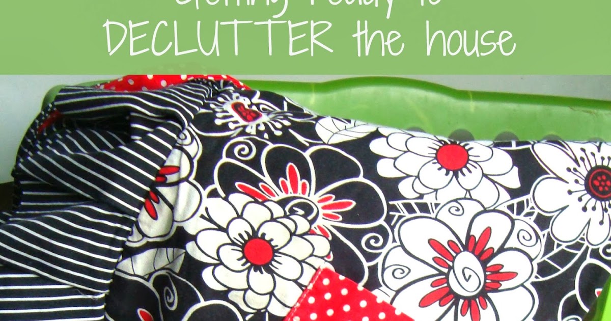 This Yellow House: Decluttering the house: Getting Ready