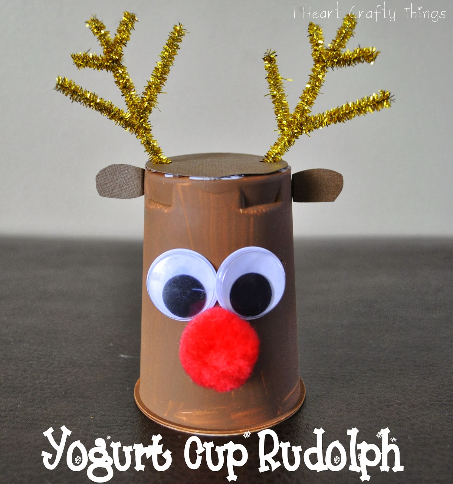 Rudolph Reindeer Craft - I Heart Crafty Things