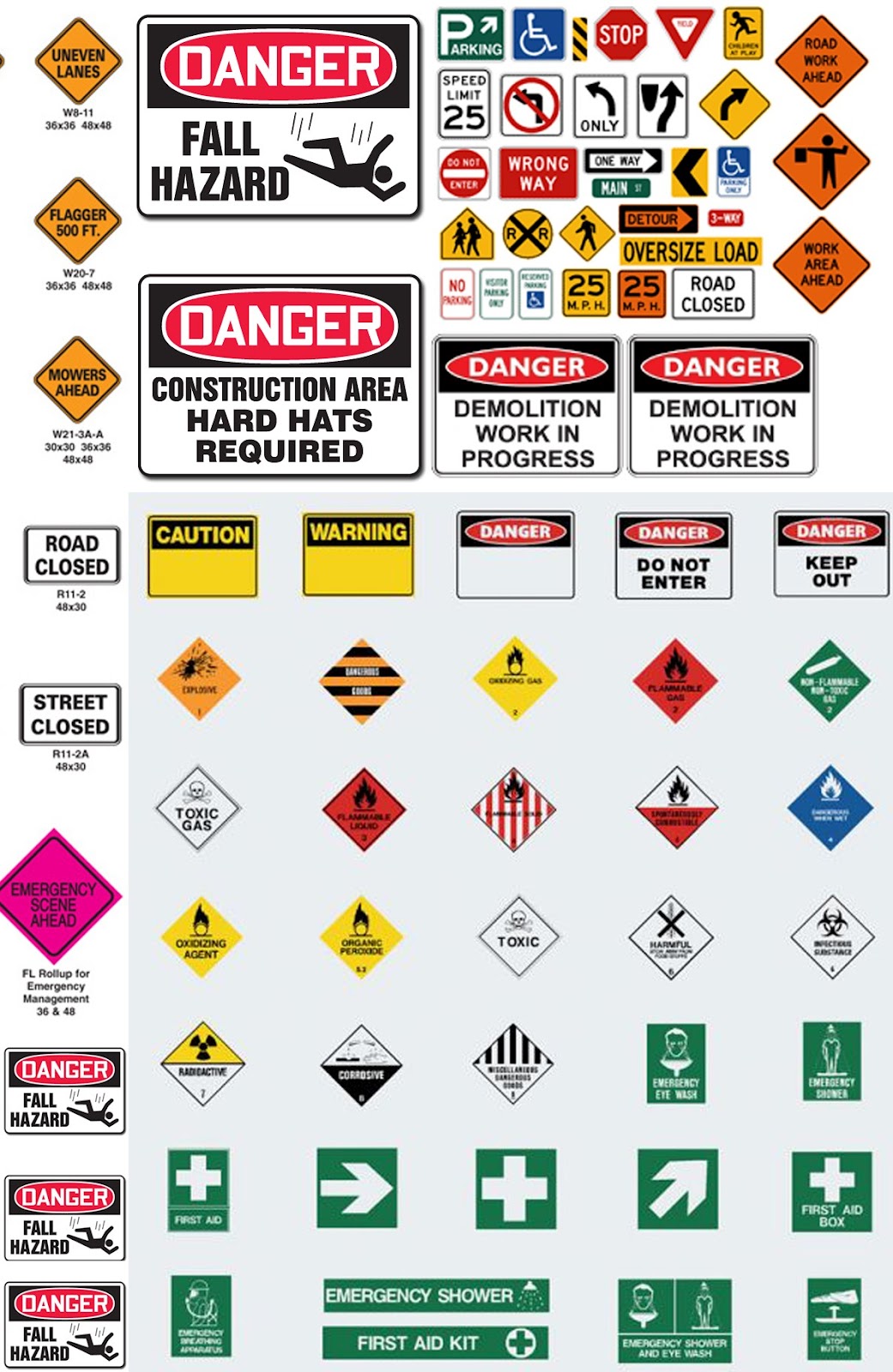 Warning signs for your scale dioramas |Don Suratos aka DC23