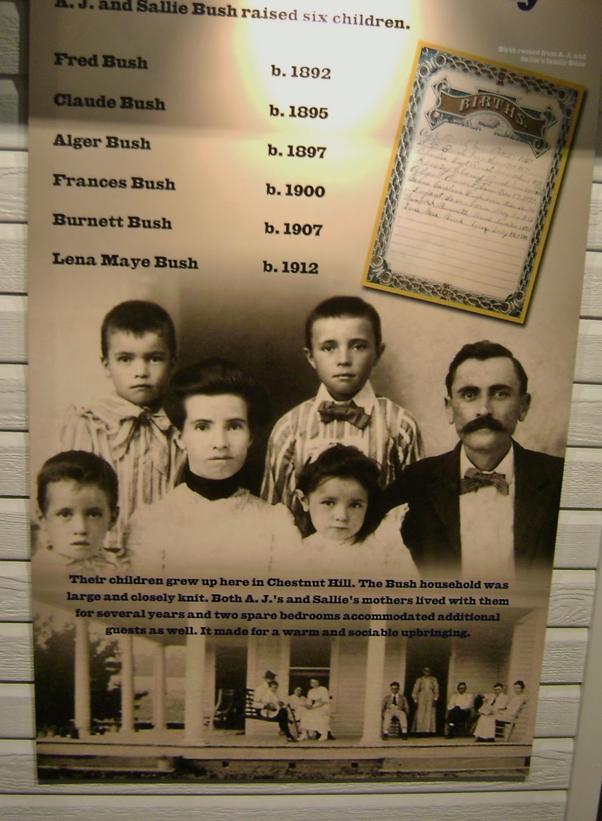 Bush's Family Cafe and A.J. Bush & Co. General Merchandise-A Delightful ...