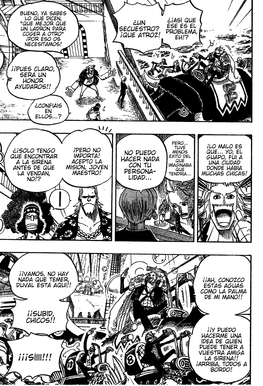 One Piece Manga Capitulo 500. Las brasas de la historia ~ ParaisoGrandLine