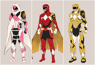 Henshin Grid: Power Rangers Boom Comics Original Characters