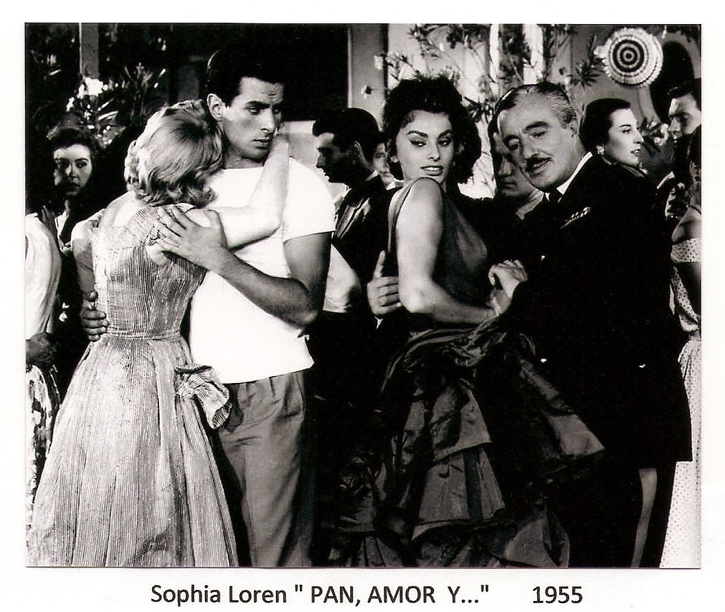 POSTERS Y CARTELES CINE DE SOPHIA LOREN: PAN, AMOR Y ... ( 1955 )