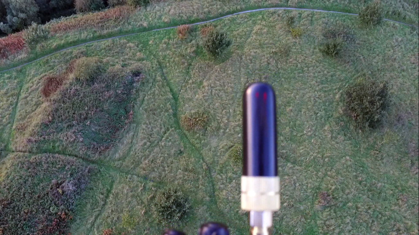 Distant Signal: Airborne Crossband Repeat Experiment