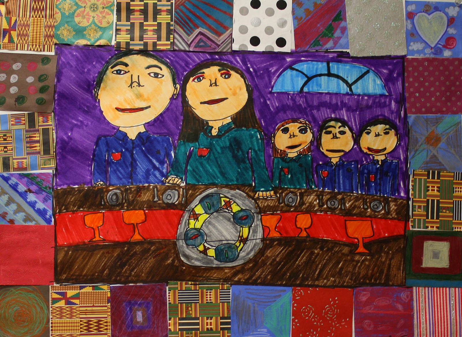 art *scher*: Tradition Drawings with Patterned Frames inspired by Faith ...