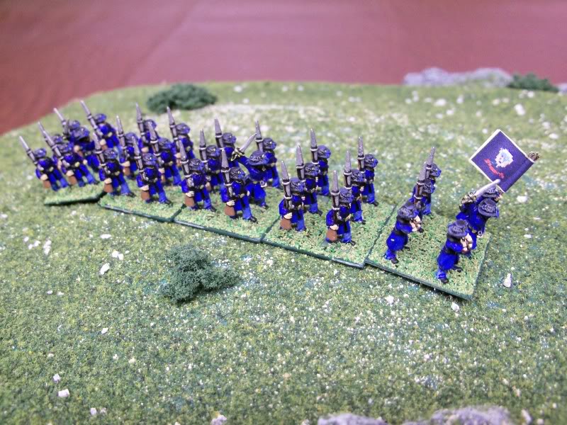Adventures In Miniature Gaming: Painted 10mm Perrin Iron Brigade Regiments