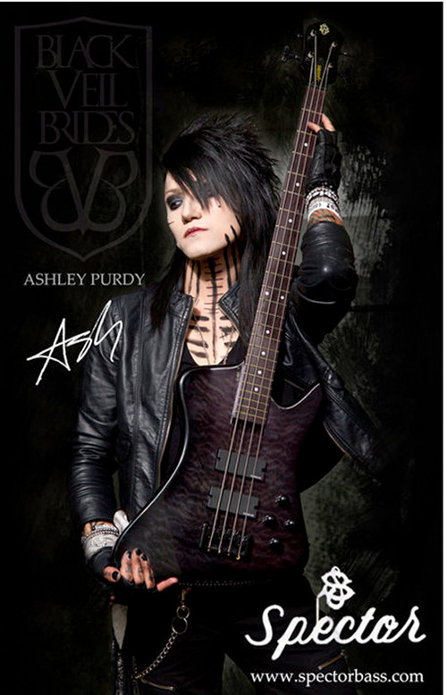 Black Veil Brides: Ashley Purdy