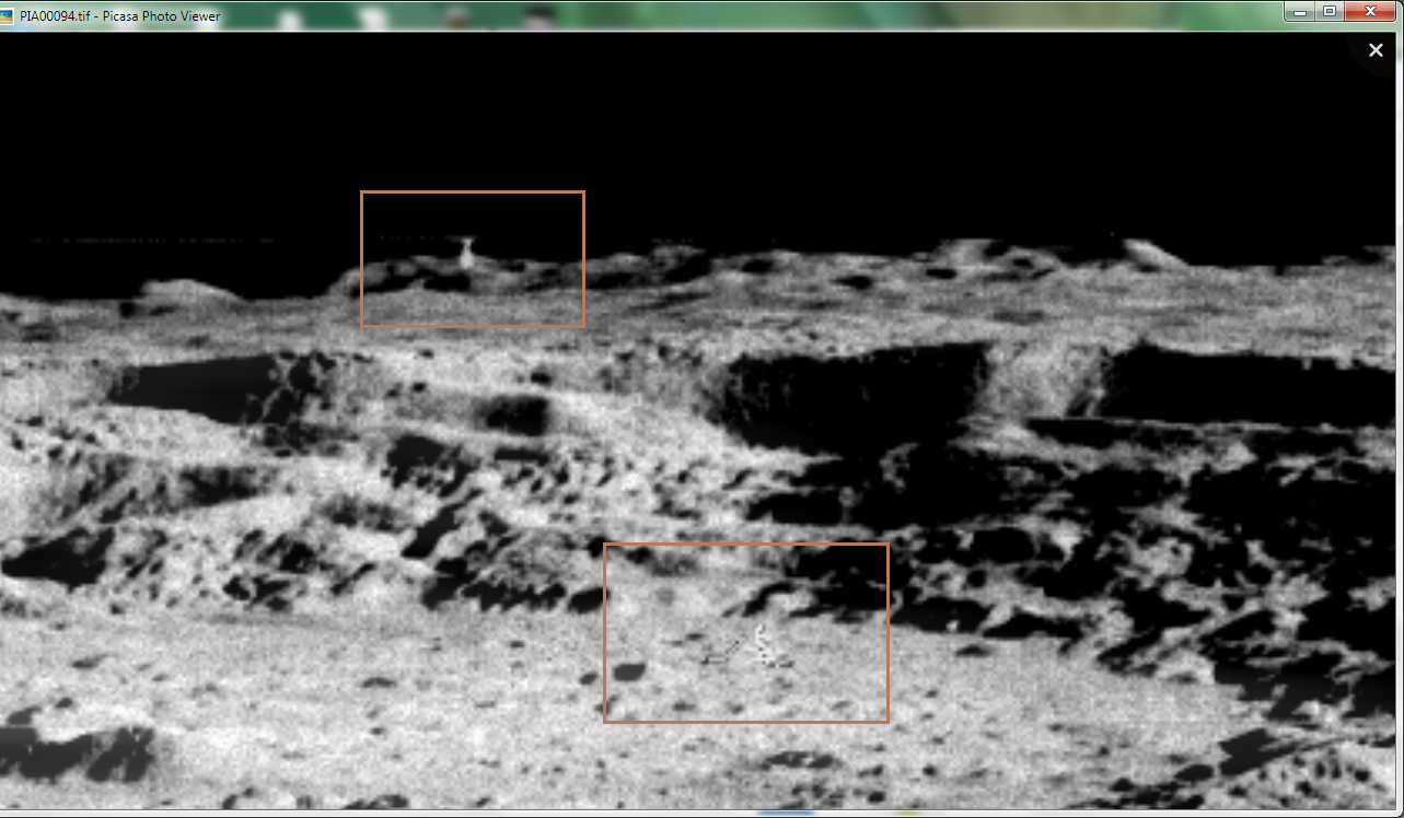 Lunar Anomalies: PIA00094-Copernicus Impact Crater