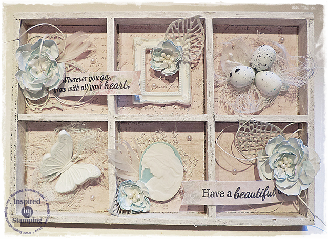 macarena-creativa: Shabby Shadow Box