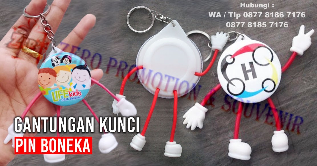 Gantungan kunci Pin Boneka - Gantungan kunci kaki tangan | zeropromosi ...