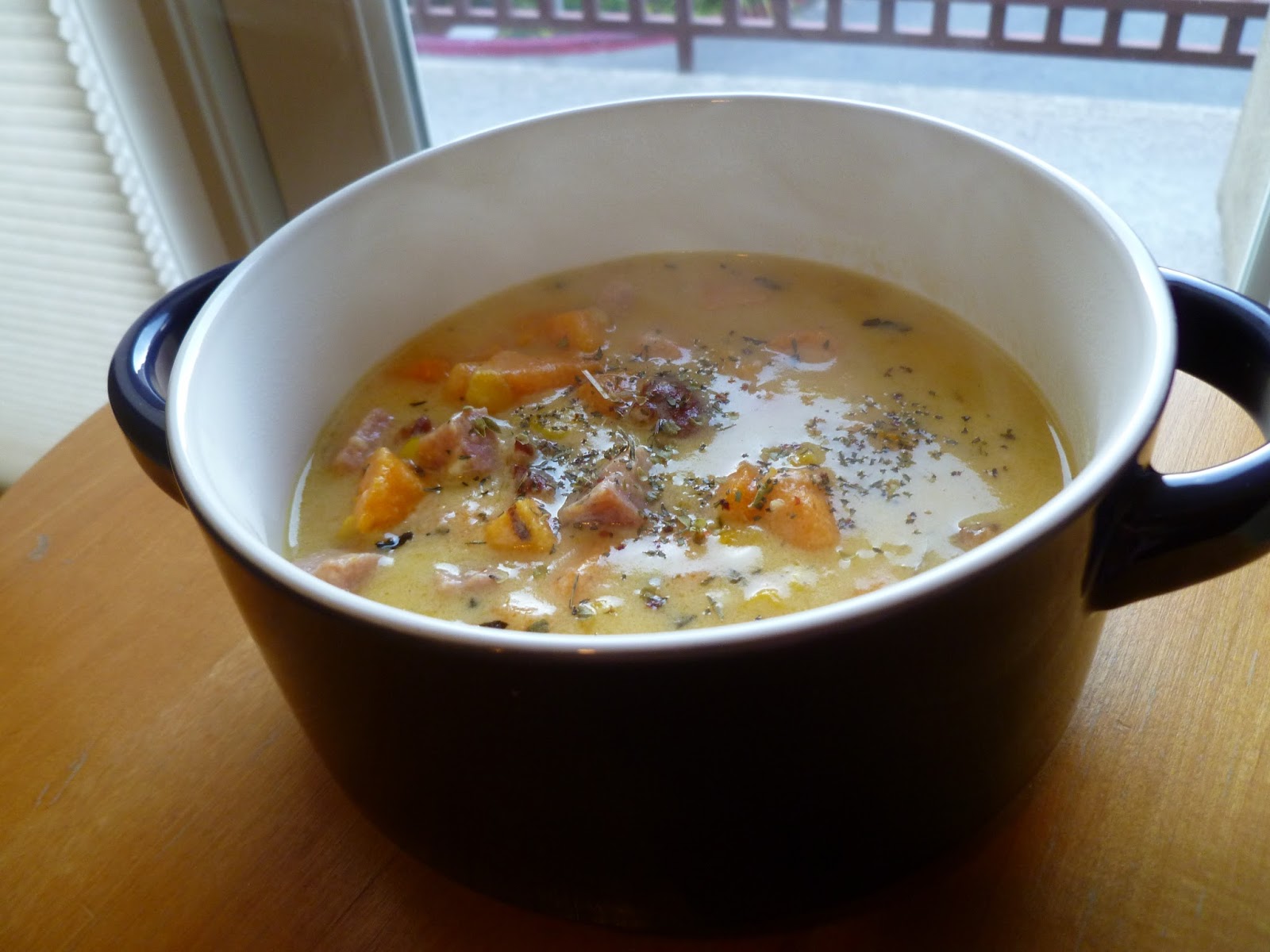 The Pastry Chef's Baking: Sweet Potato, Ham and Corn Chowder