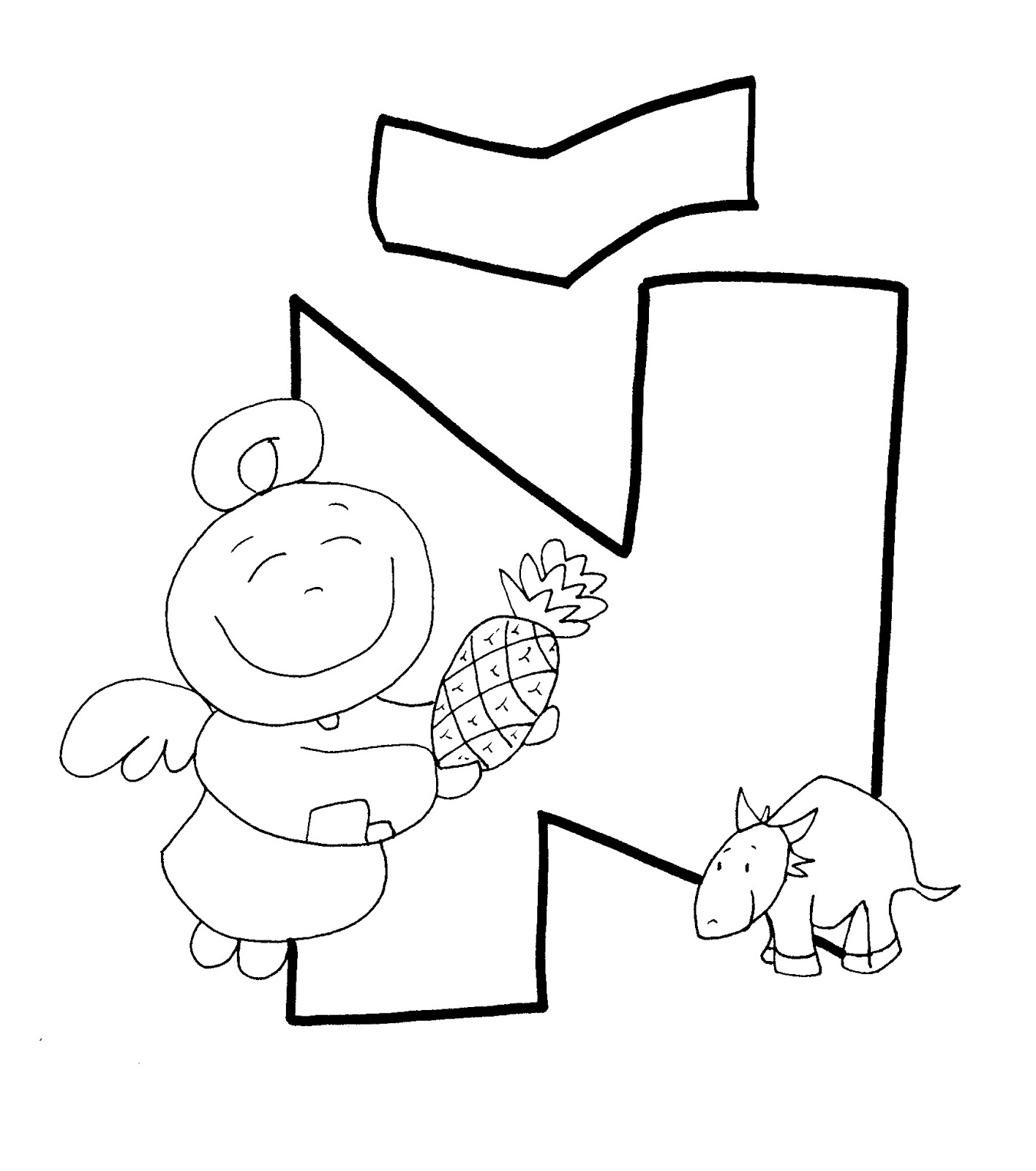 Compartiendo por amor: Dibujos Abecedario Angeles